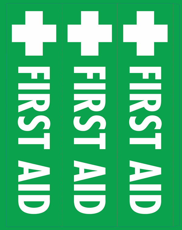 First Aid - Corflute Bollard Cover – New Signs