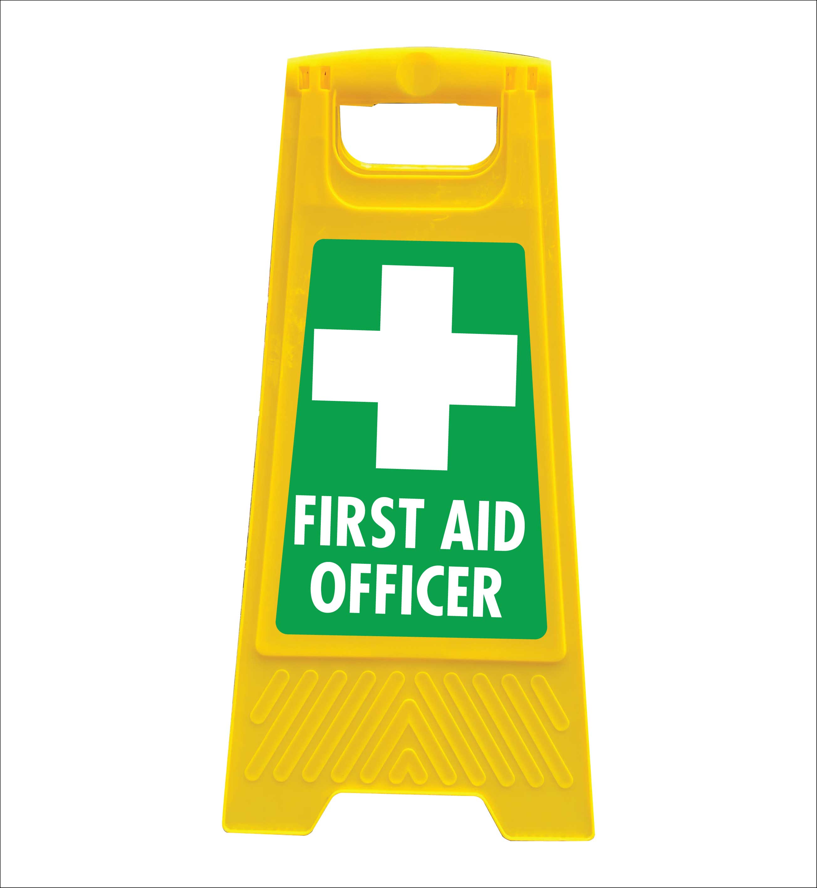 Yellow A-Frame - First Aid Officer – New Signs