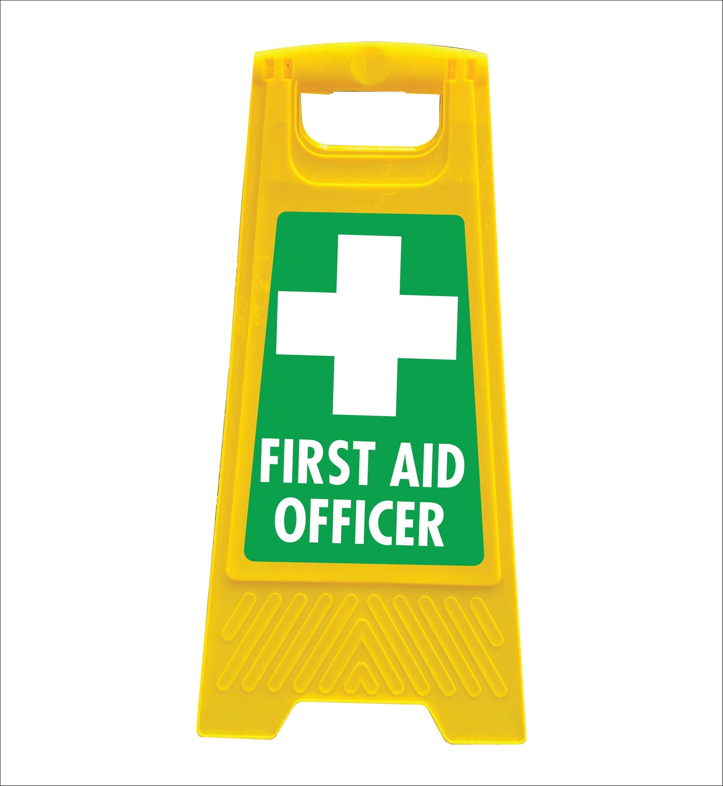 Yellow A-Frame - First Aid Officer – New Signs