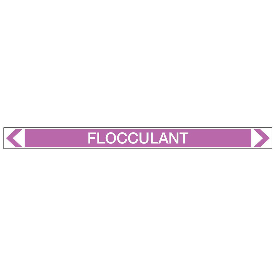 Alkalis / Acids - Flocculant - Pipe Marker Sticker – New Signs