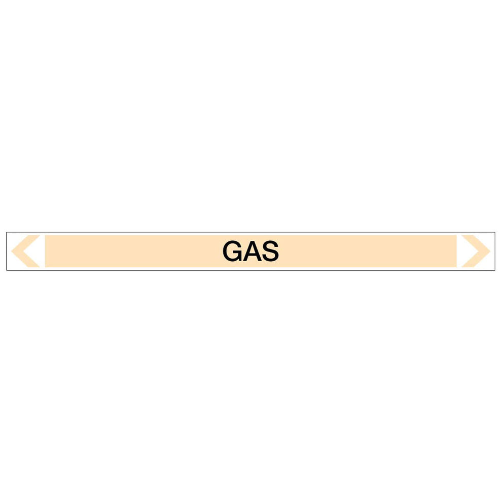Gases - Gas - Pipe Marker Sticker – New Signs