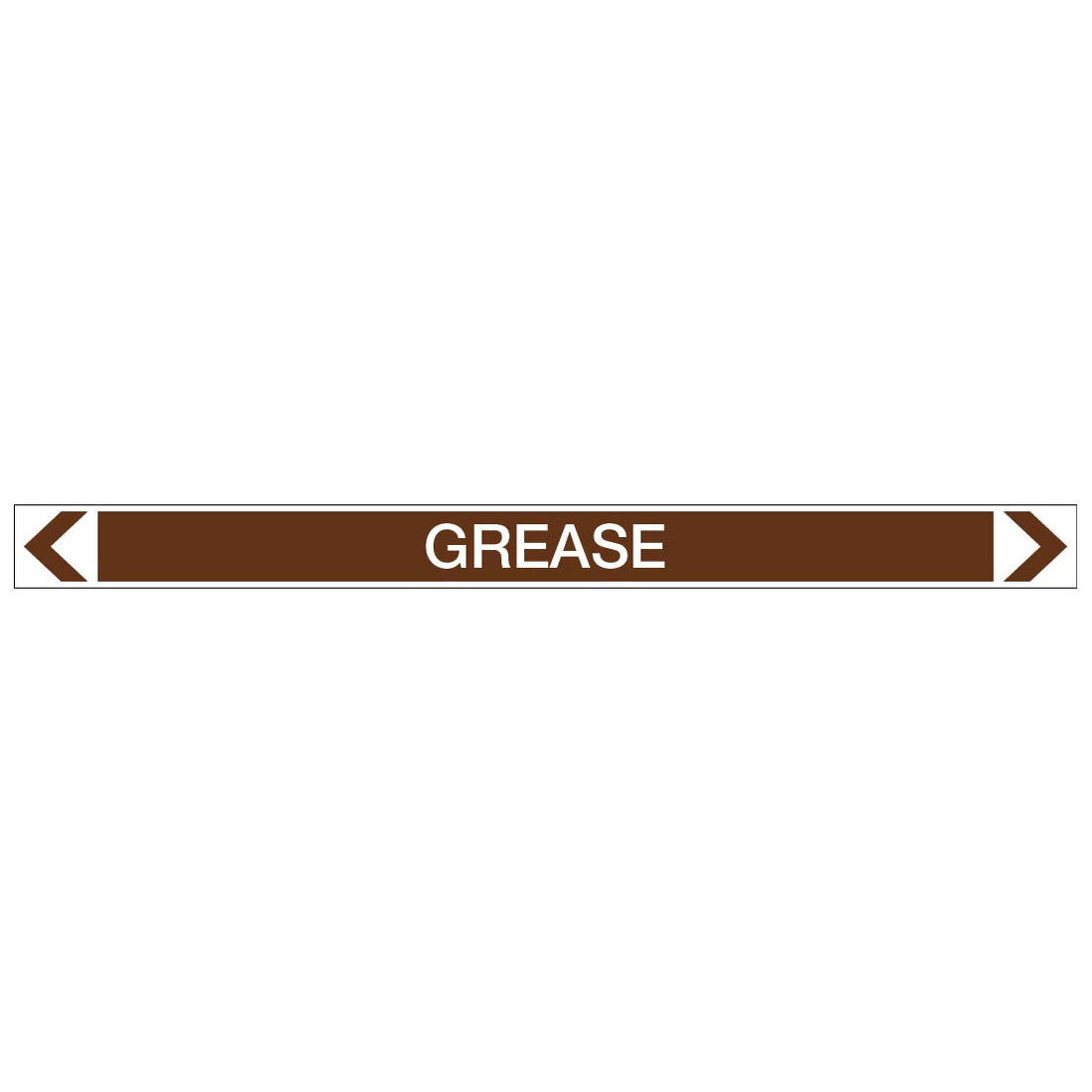 Oils - Grease - Pipe Marker Sticker – New Signs