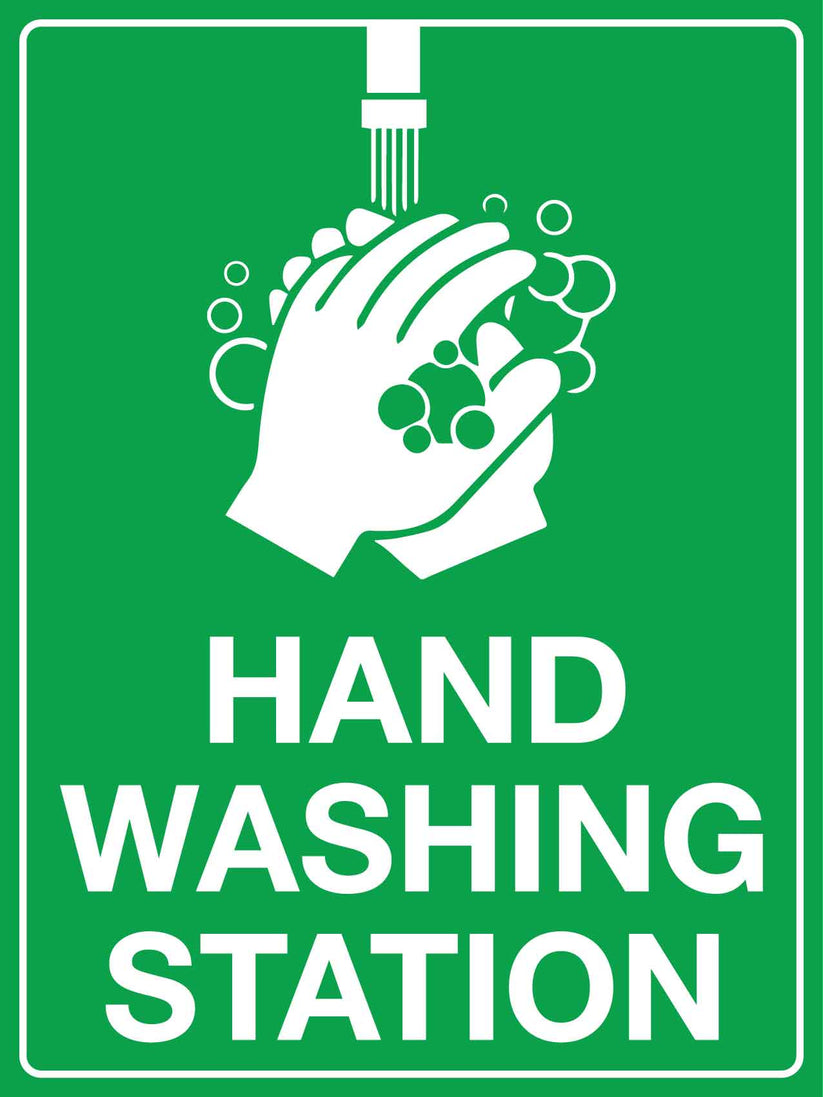 Hand Washing Station Sign – New Signs