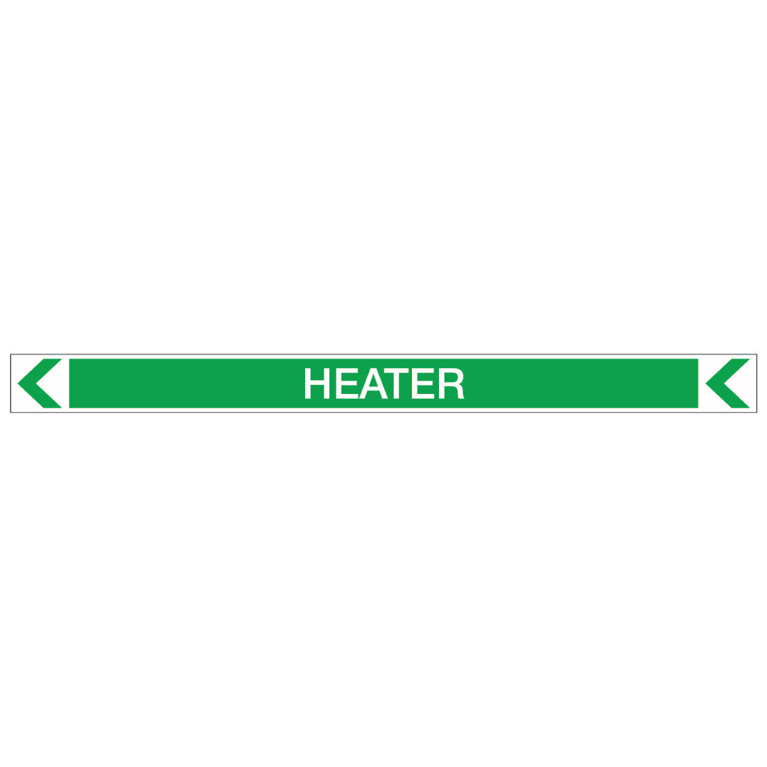 Pool/Spa - Heater (Left) - Pipe Marker Sticker – New Signs