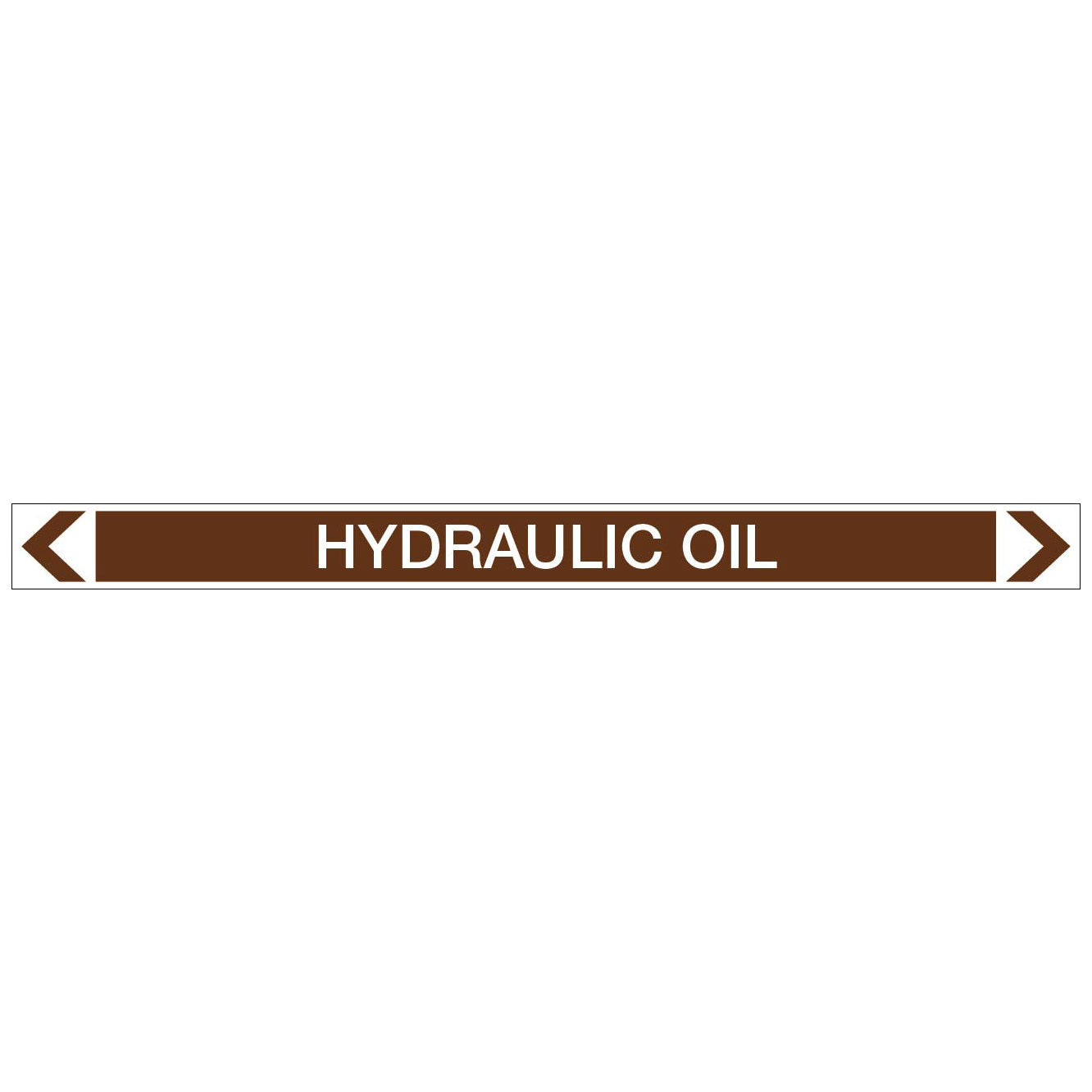 Oils - Hydraulic Oil - Pipe Marker Sticker – New Signs