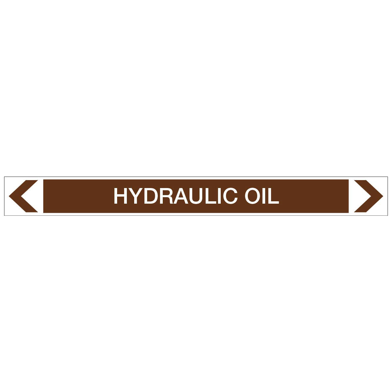 Oils - Hydraulic Oil - Pipe Marker Sticker – New Signs
