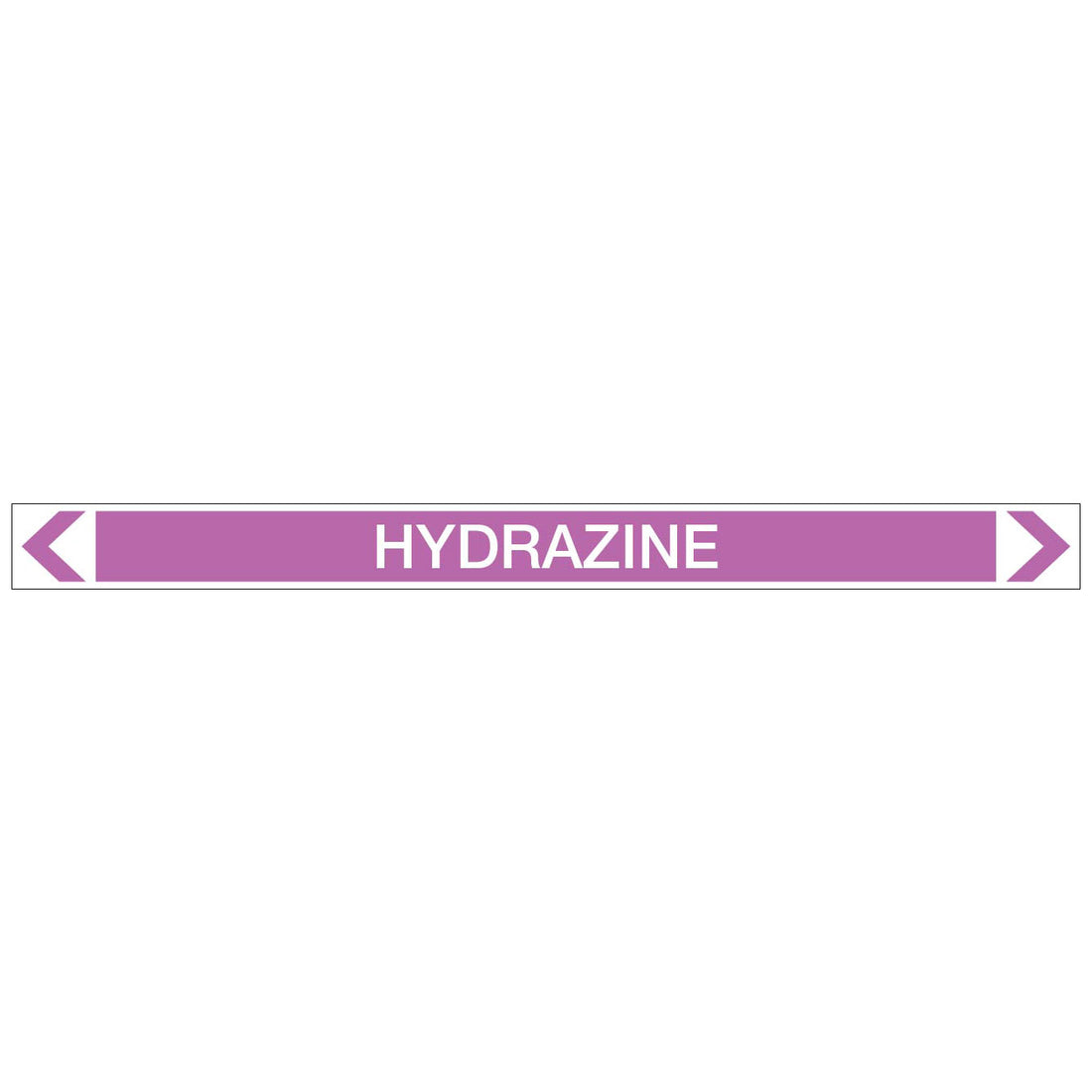 Alkalis / Acids - Hydrazine - Pipe Marker Sticker – New Signs