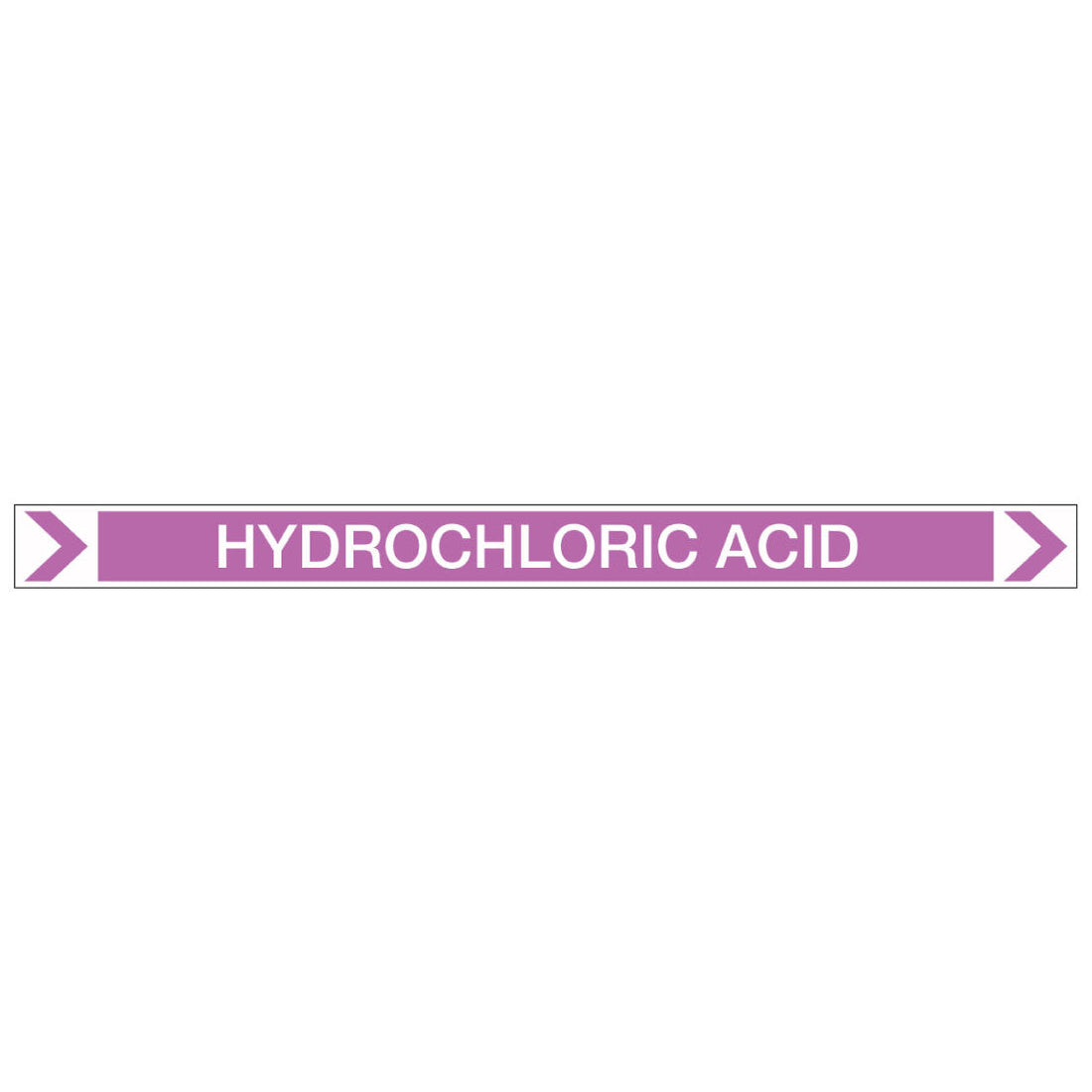 Pool/Spa - Hydrochloric Acid (Right) - Pipe Marker Sticker – New Signs