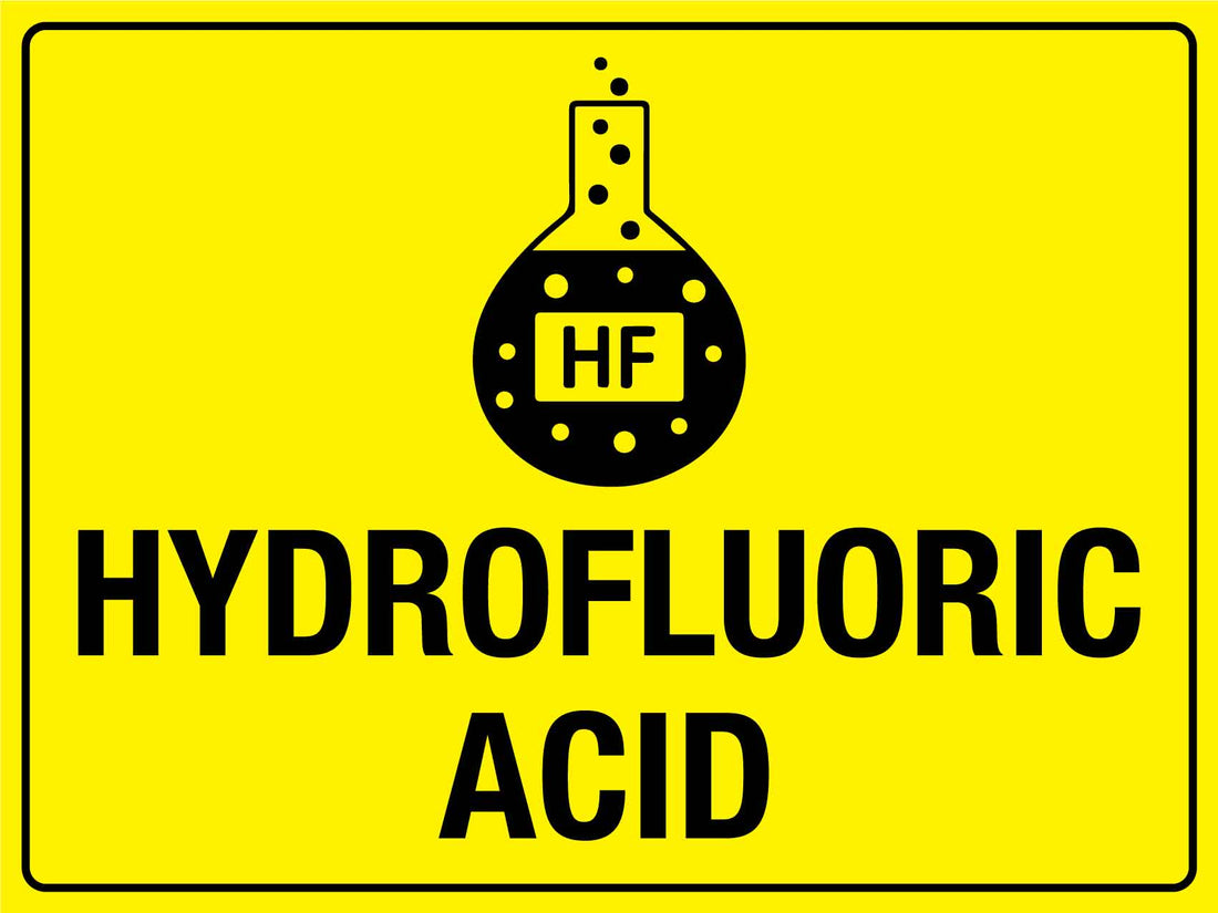 Hydrofluoric Acid Sign – New Signs