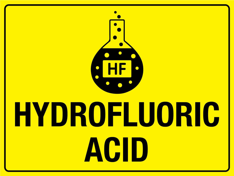 Hydrofluoric Acid Sign – New Signs