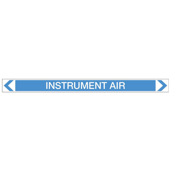 Air - Instrument Air - Pipe Marker Sticker – New Signs