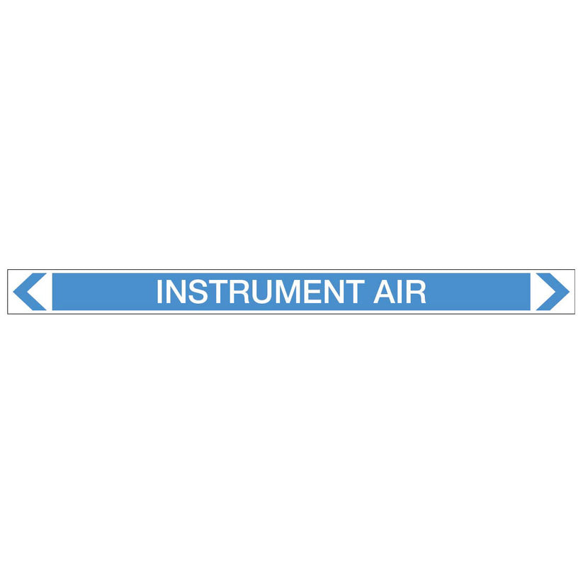 Air - Instrument Air - Pipe Marker Sticker – New Signs