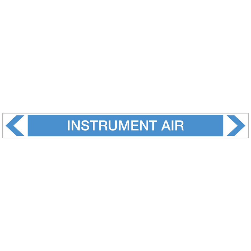 Air - Instrument Air - Pipe Marker Sticker – New Signs
