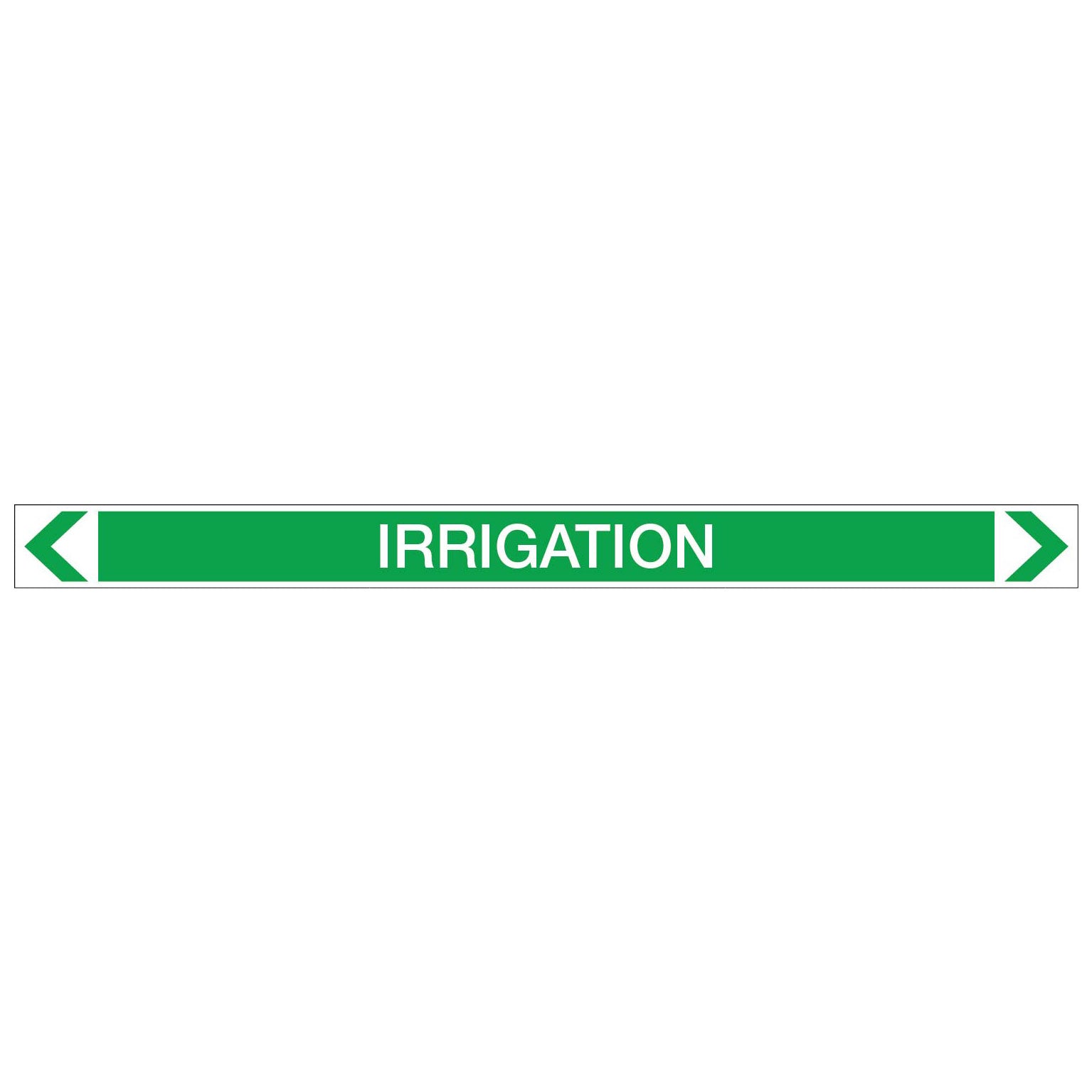 Water - Irrigation - Pipe Marker Sticker – New Signs