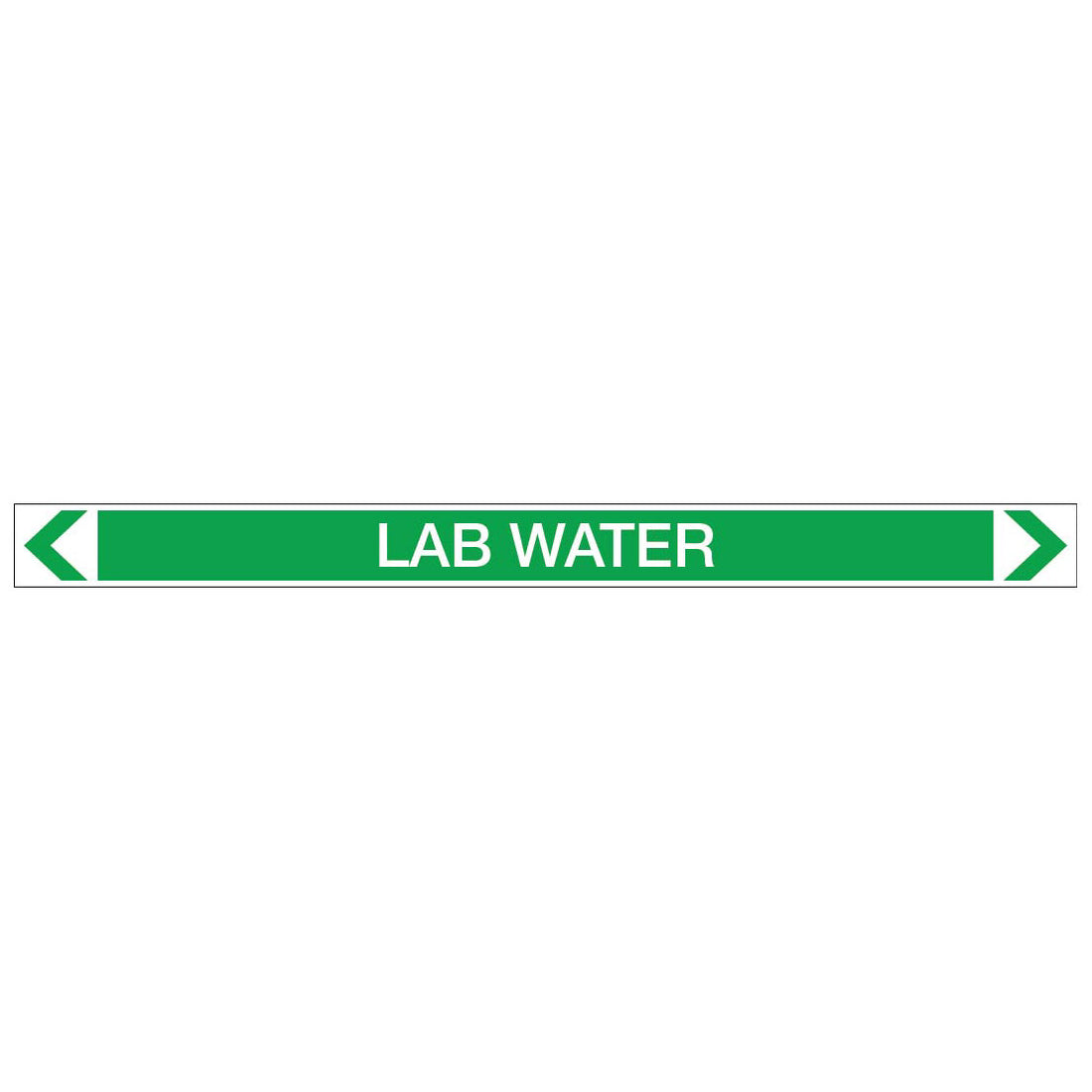 Water - Lab Water - Pipe Marker Sticker – New Signs