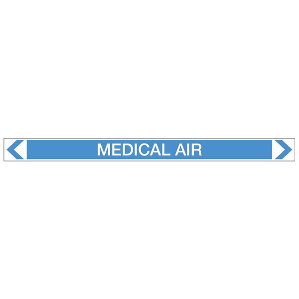 Air - Medical Air - Pipe Marker Sticker – New Signs