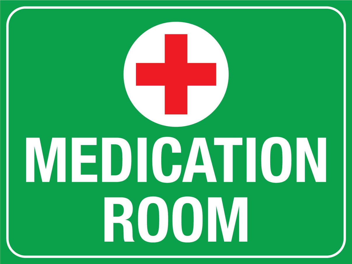 Medication Room Sign – New Signs