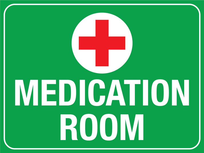 Medication Room Sign – New Signs