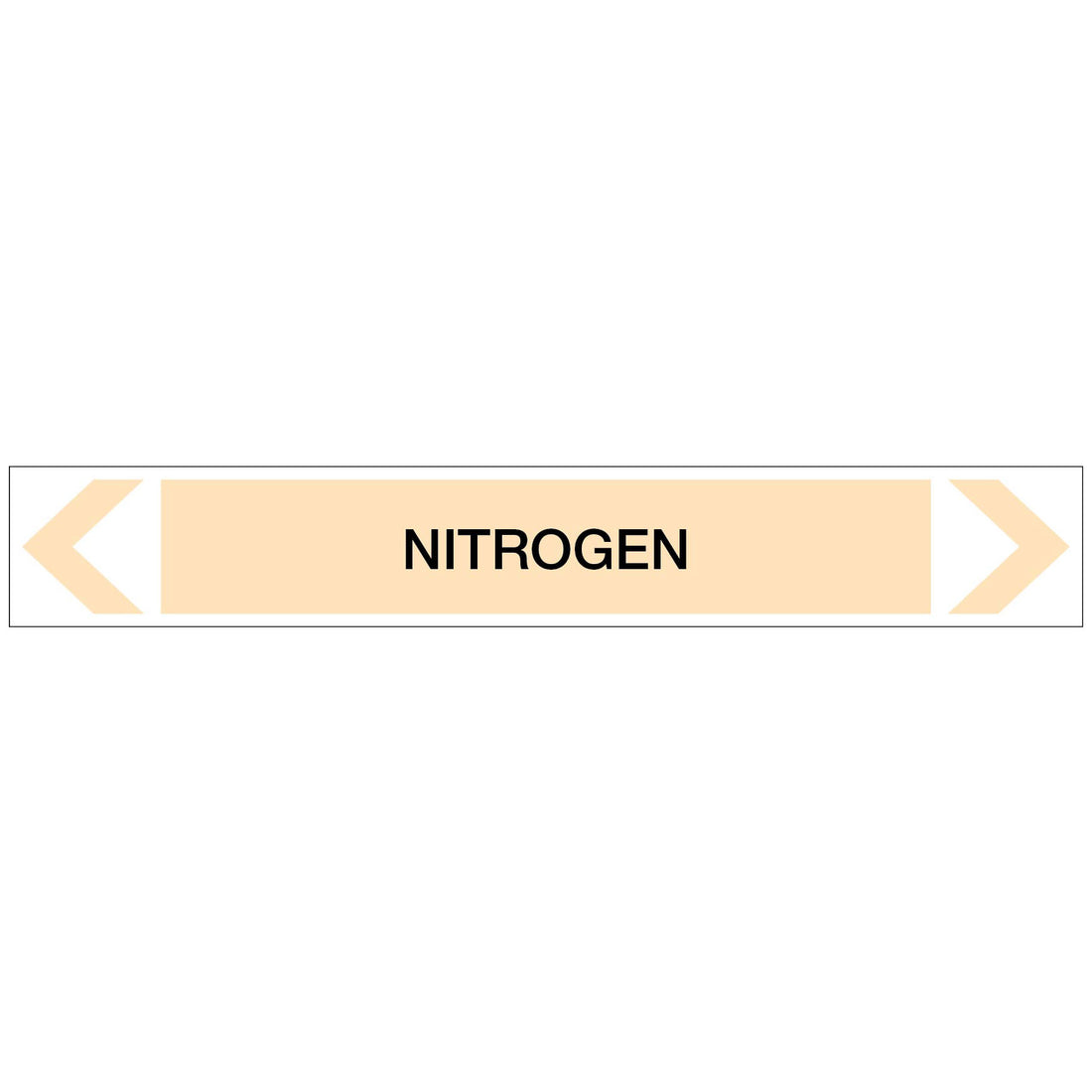 Gases - Nitrogen - Pipe Marker Sticker – New Signs