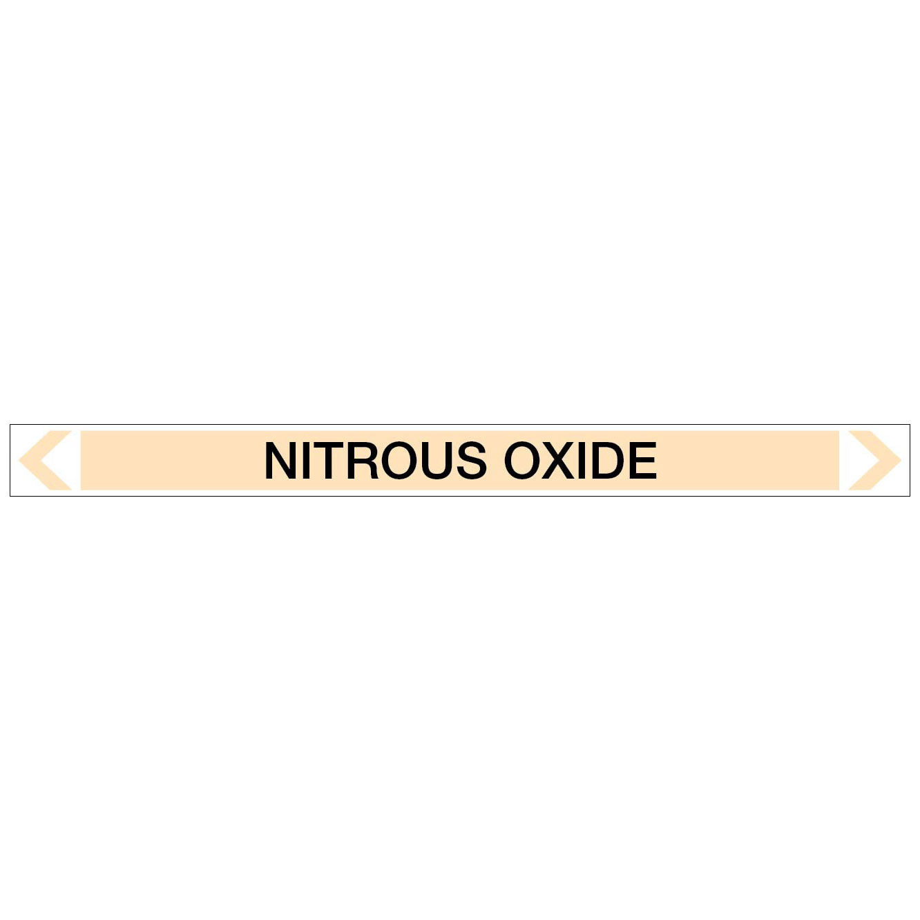 Gases - Nitrous Oxide - Pipe Marker Sticker – New Signs