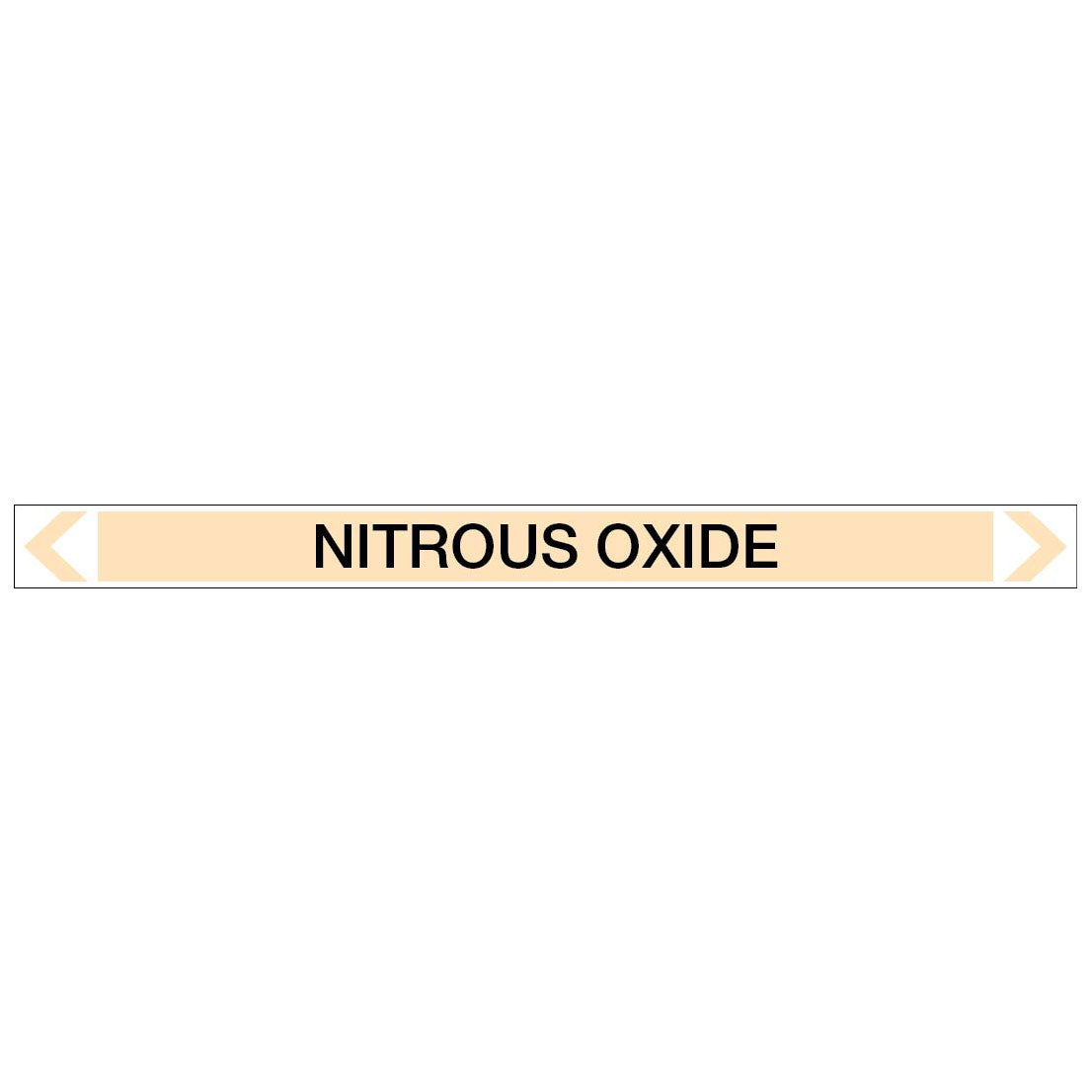 Gases - Nitrous Oxide - Pipe Marker Sticker – New Signs