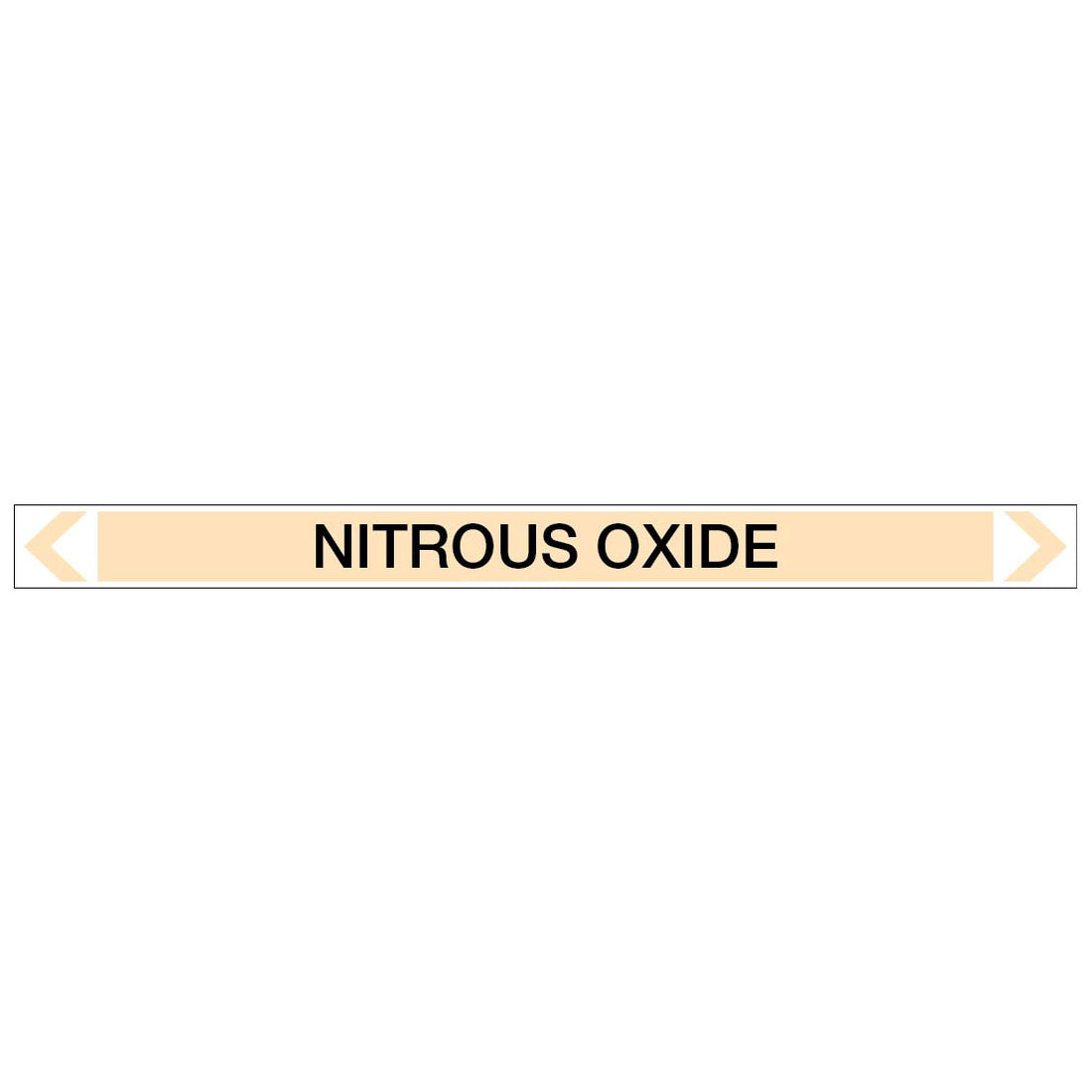 Gases - Nitrous Oxide - Pipe Marker Sticker – New Signs