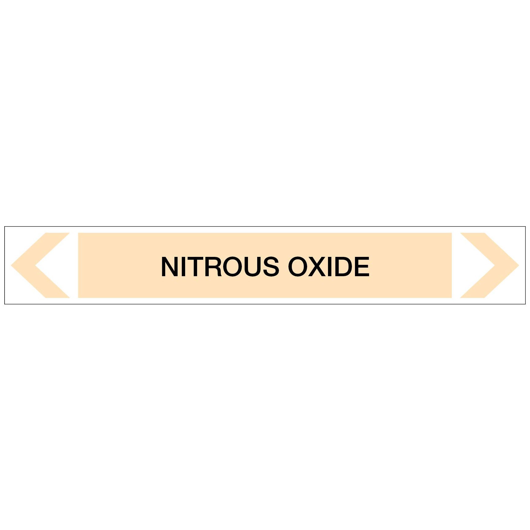 Gases - Nitrous Oxide - Pipe Marker Sticker – New Signs