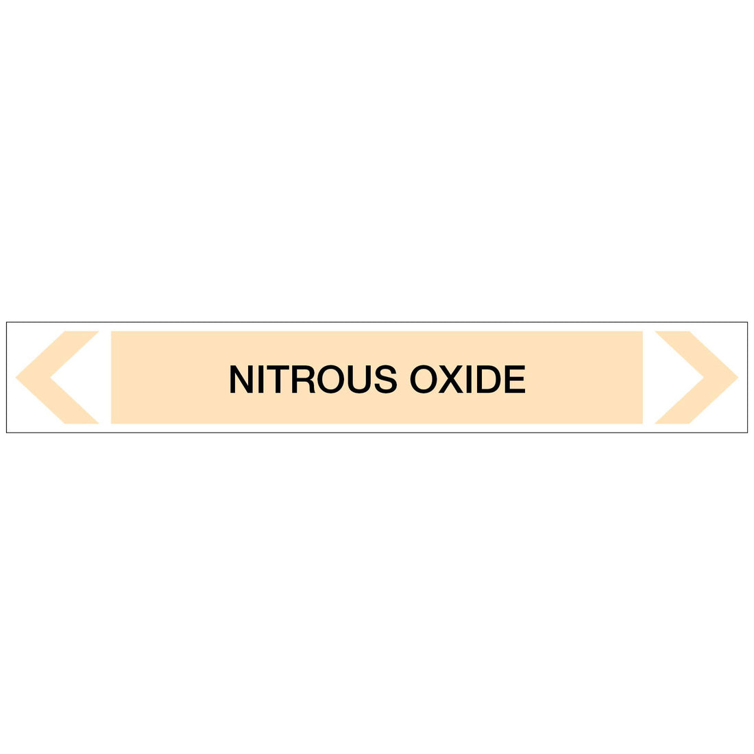 Gases - Nitrous Oxide - Pipe Marker Sticker – New Signs