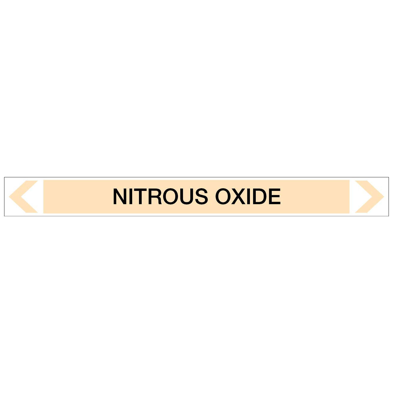 Gases - Nitrous Oxide - Pipe Marker Sticker – New Signs