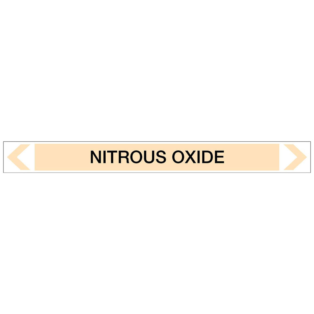 Gases - Nitrous Oxide - Pipe Marker Sticker – New Signs
