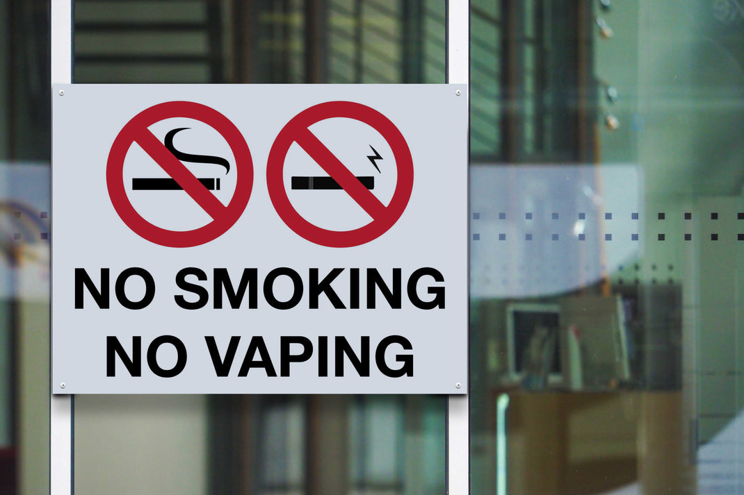 No Smoking or Vaping Signage – New Signs