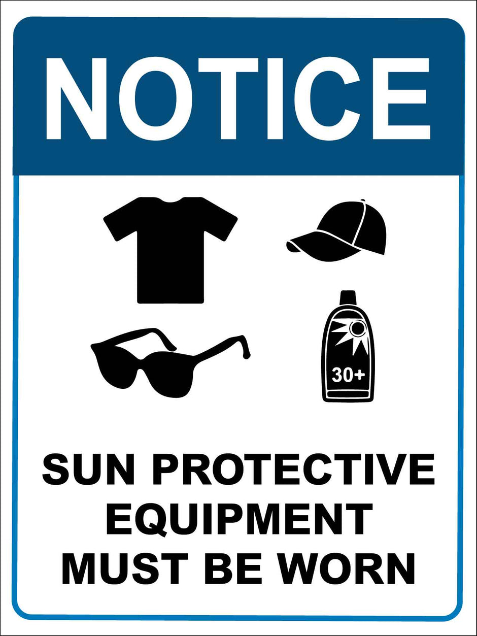 Sun Safety Signs | Sun Protection Signage – New Signs