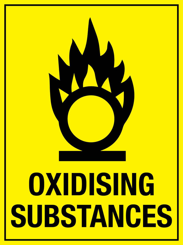 Oxidising Substance Sign – New Signs