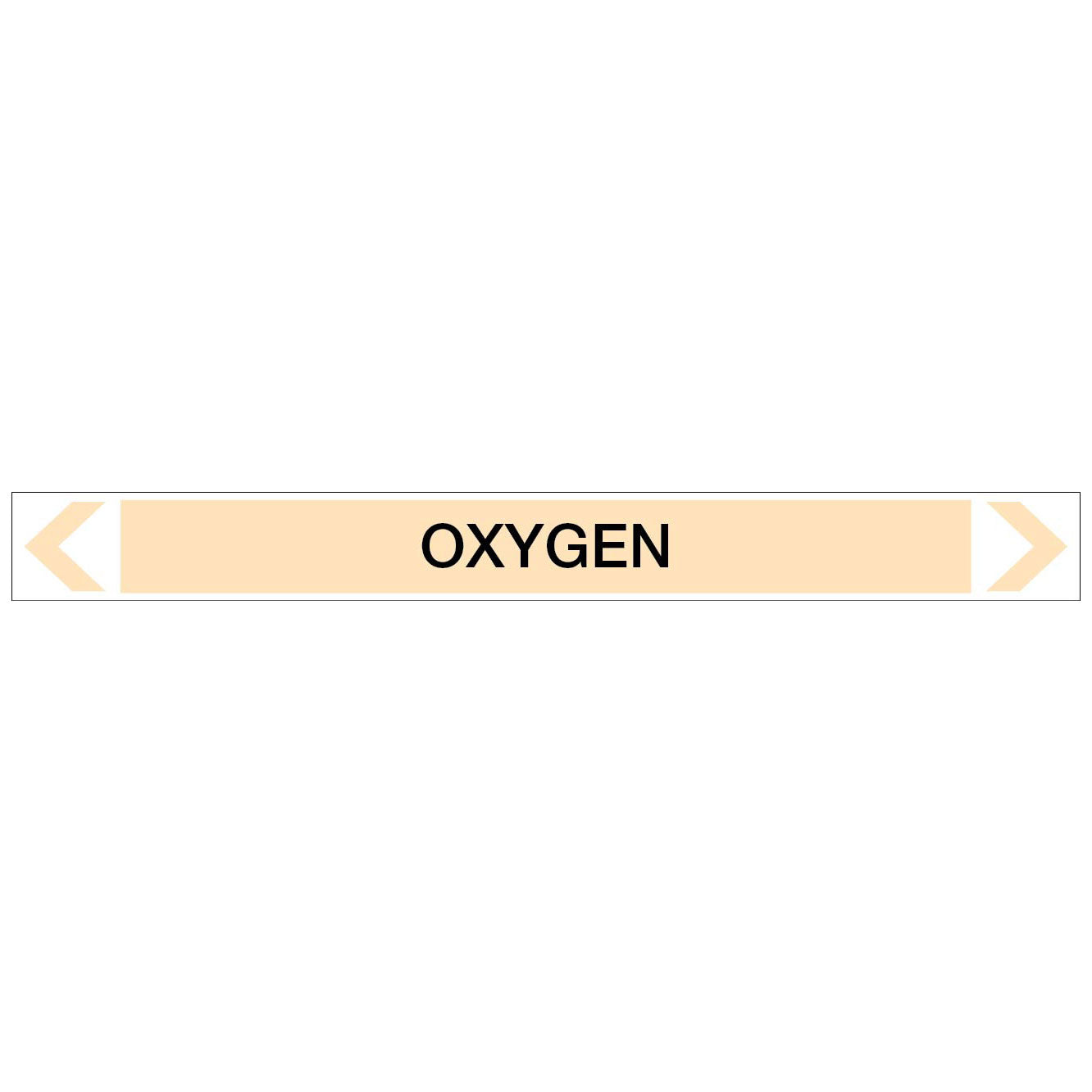 Gases - Oxygen - Pipe Marker Sticker – New Signs
