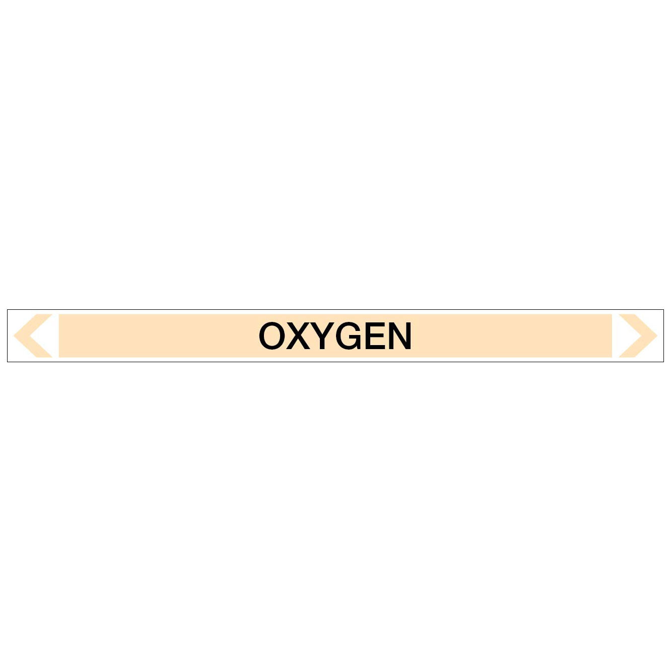 Gases - Oxygen - Pipe Marker Sticker – New Signs