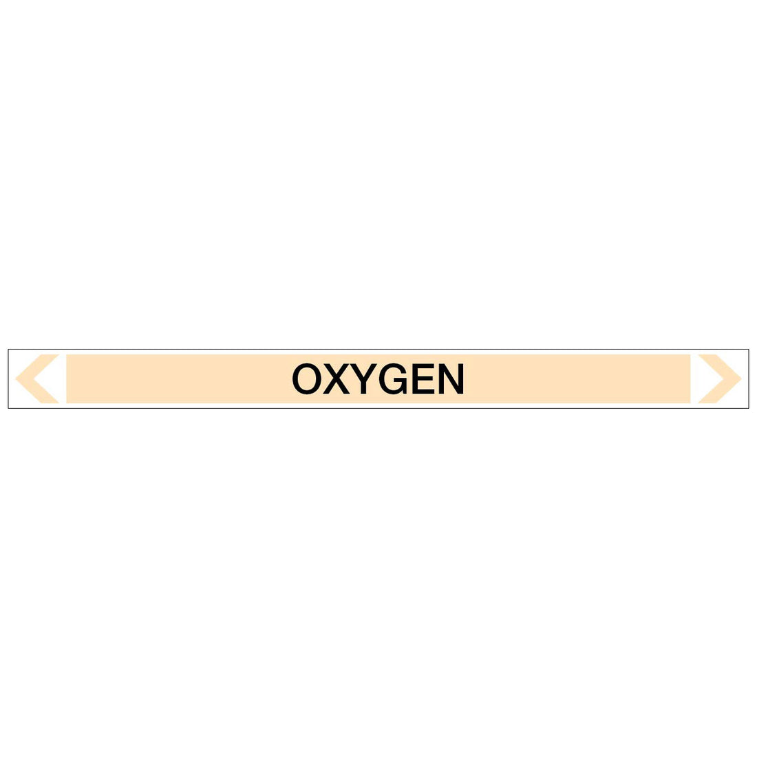 Gases - Oxygen - Pipe Marker Sticker – New Signs