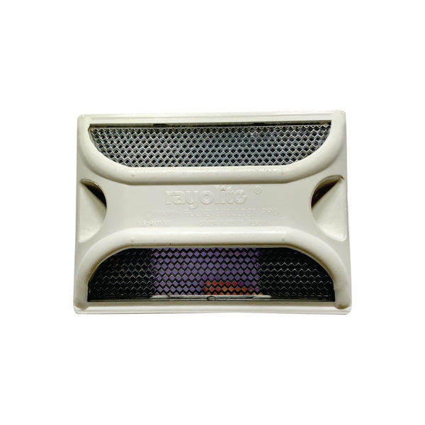 White Raised Reflective 2 Way Pavement Marker RRPM – New Signs