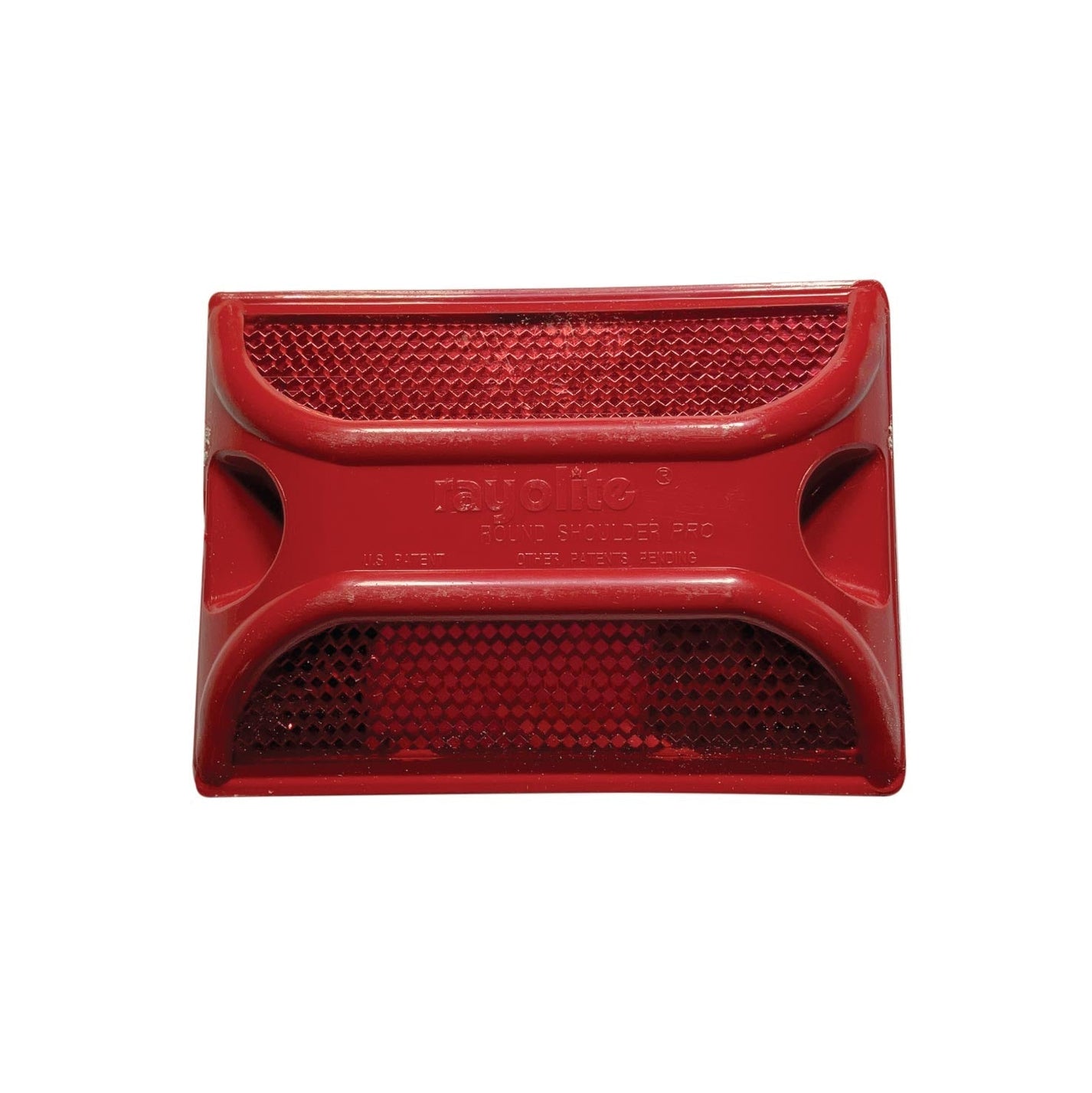 Red Raised Reflective 2 Way Pavement Marker RRPM – New Signs