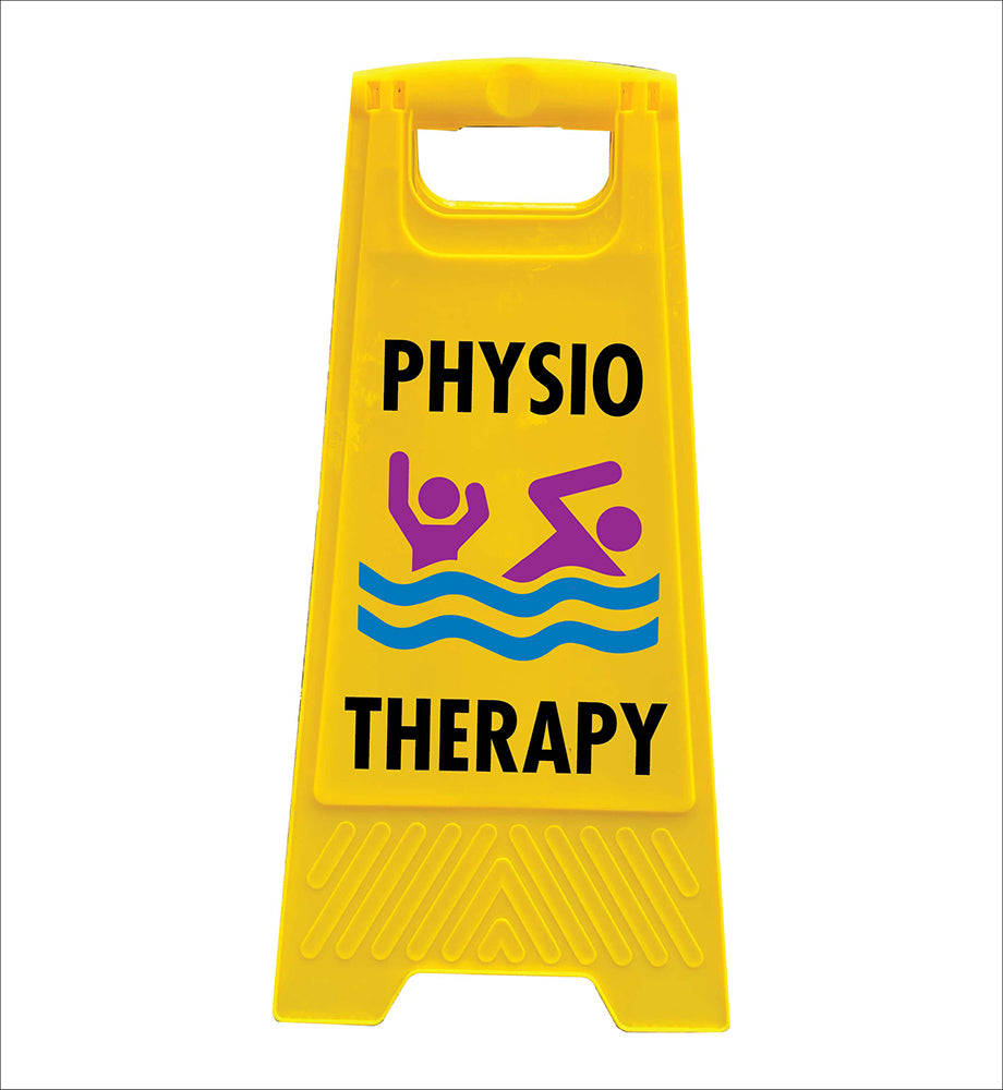 Yellow A-Frame - Physio Therapy – New Signs