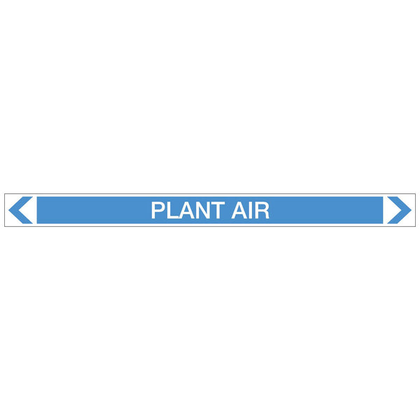 Air - Plant Air - Pipe Marker Sticker – New Signs