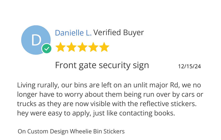 Danger Signs – New Signs