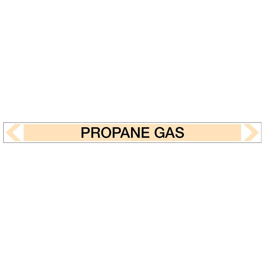 Gases - Propane Gas - Pipe Marker Sticker – New Signs