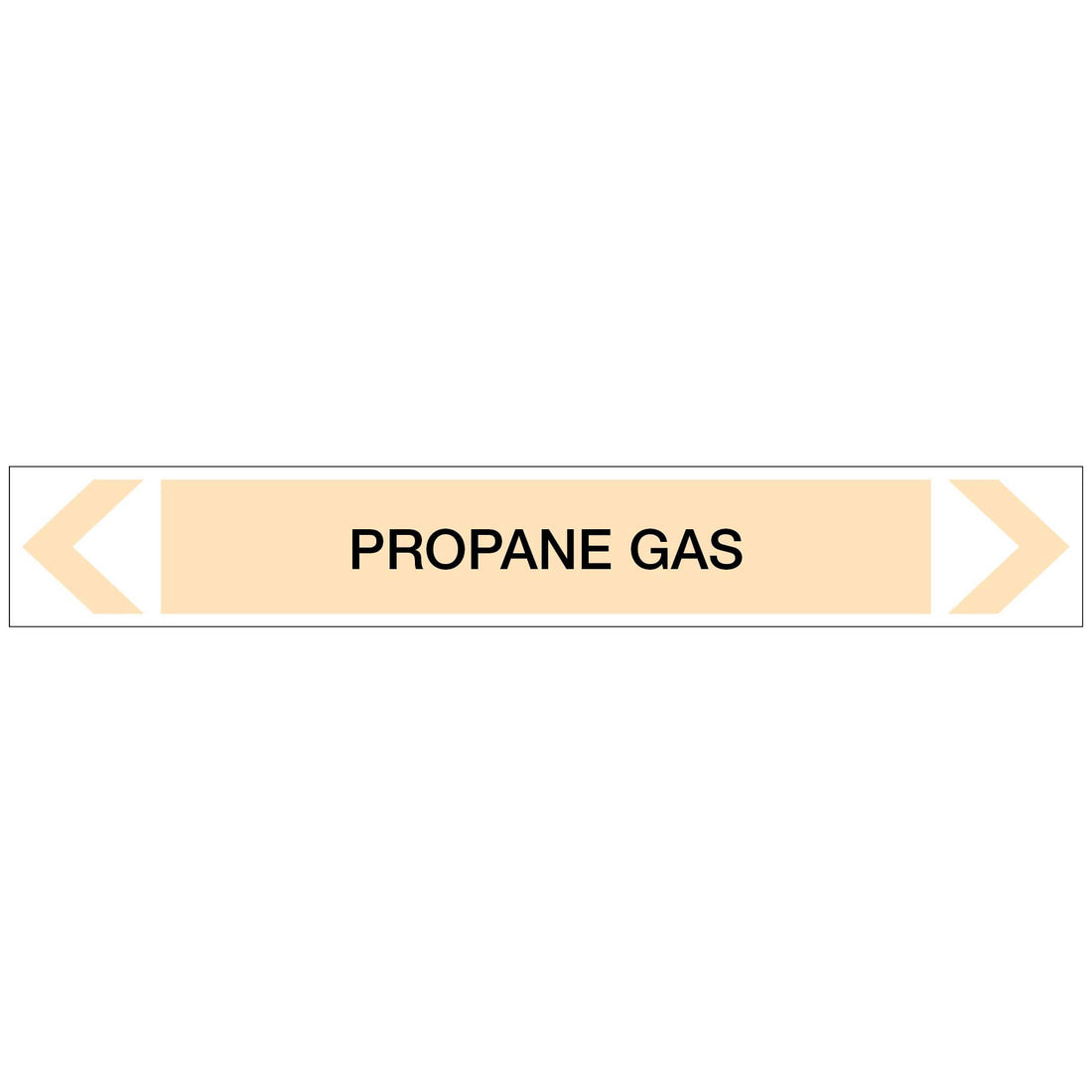 Gases - Propane Gas - Pipe Marker Sticker – New Signs