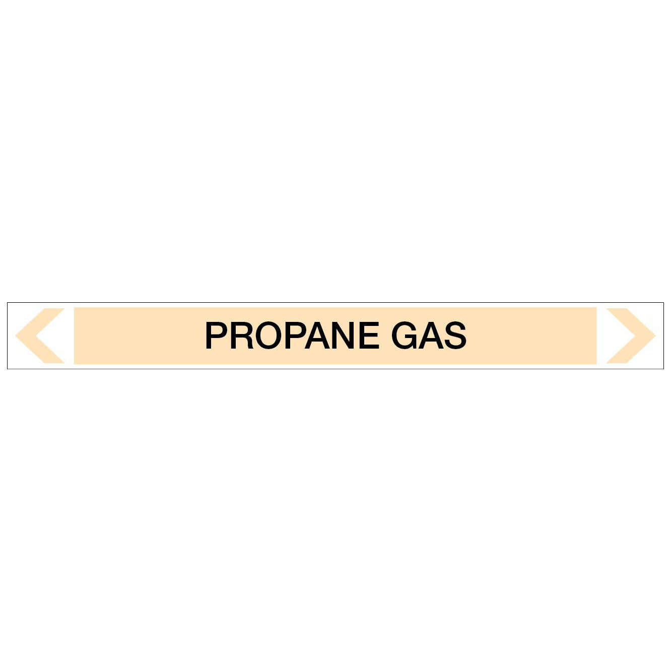 Gases - Propane Gas - Pipe Marker Sticker – New Signs