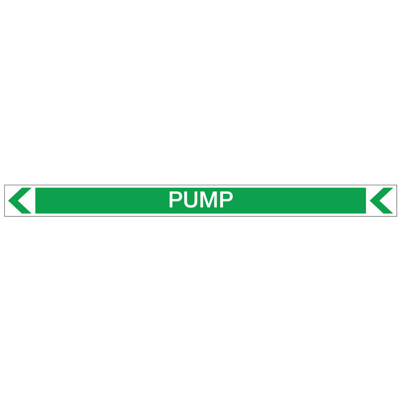 Pool/Spa - Pump (Left) - Pipe Marker Sticker – New Signs