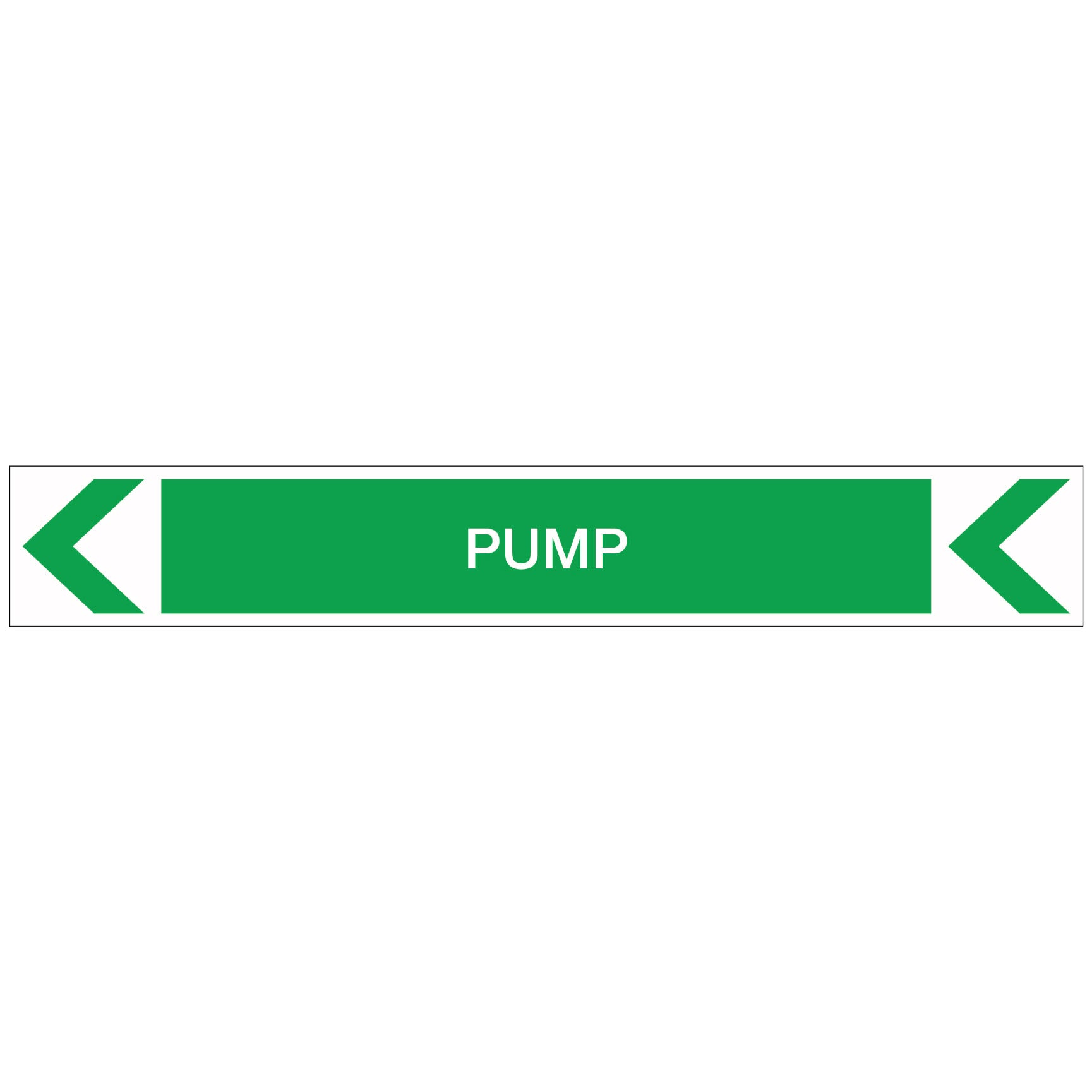 Pool/Spa - Pump (Left) - Pipe Marker Sticker – New Signs
