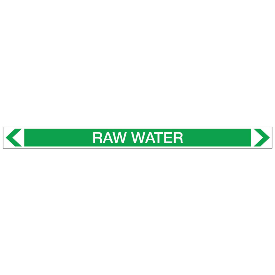 Water - Raw Water - Pipe Marker Sticker – New Signs