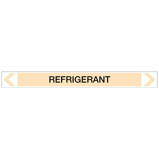Gases - Refrigerant - Pipe Marker Sticker – New Signs