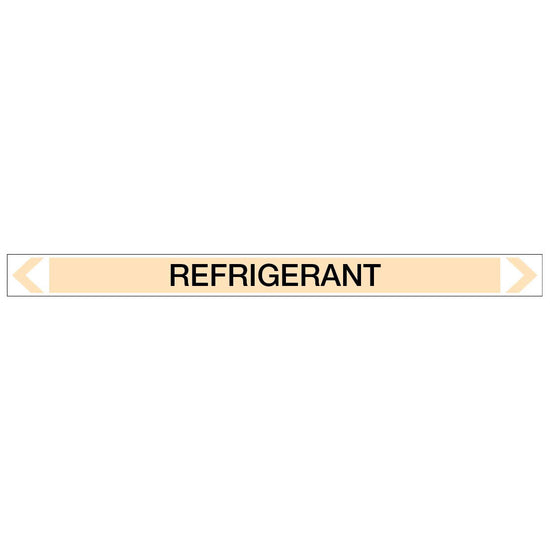 Gases - Refrigerant - Pipe Marker Sticker – New Signs