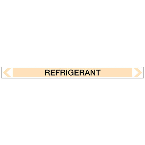 Gases - Refrigerant - Pipe Marker Sticker – New Signs